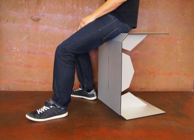 European Design Firm Creates Innovative Foldable Dibond Furniture Line
