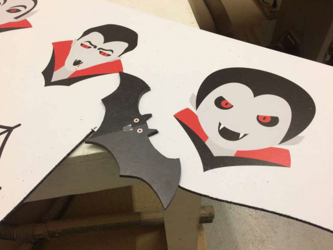 Arizona Print Shop Makes Custom Halloween Decor Easy With Gatorfoam Board